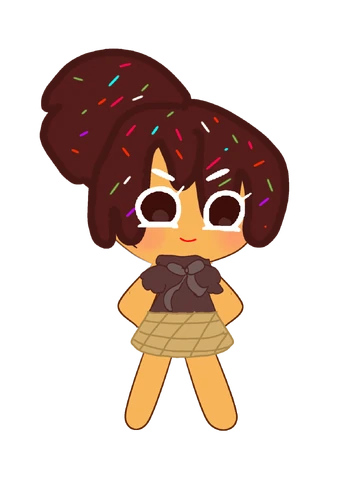 Chocolate Ice Cream Cookie | Cookie Run: Kingdom OCs Wiki | Fandom