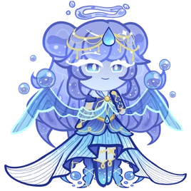 Luminescent Water Cookie's Costumes | Cookie Run: Kingdom OCs Wiki | Fandom