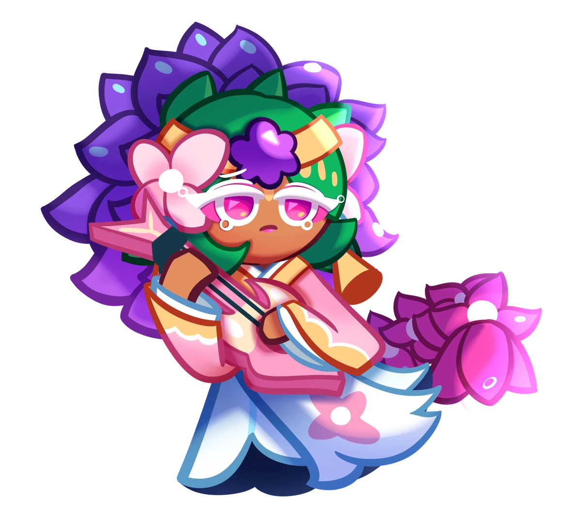 Blooming Hortensia Cookie | Cookie Run: Kingdom OCs Wiki | Fandom
