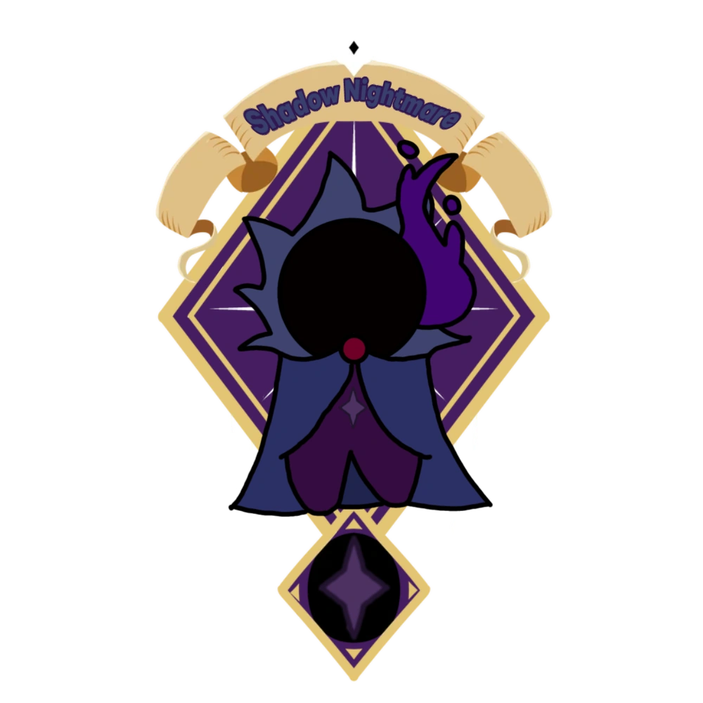 Shadow Nightmare Cookie | Cookie Run: Kingdom OCs Wiki | Fandom