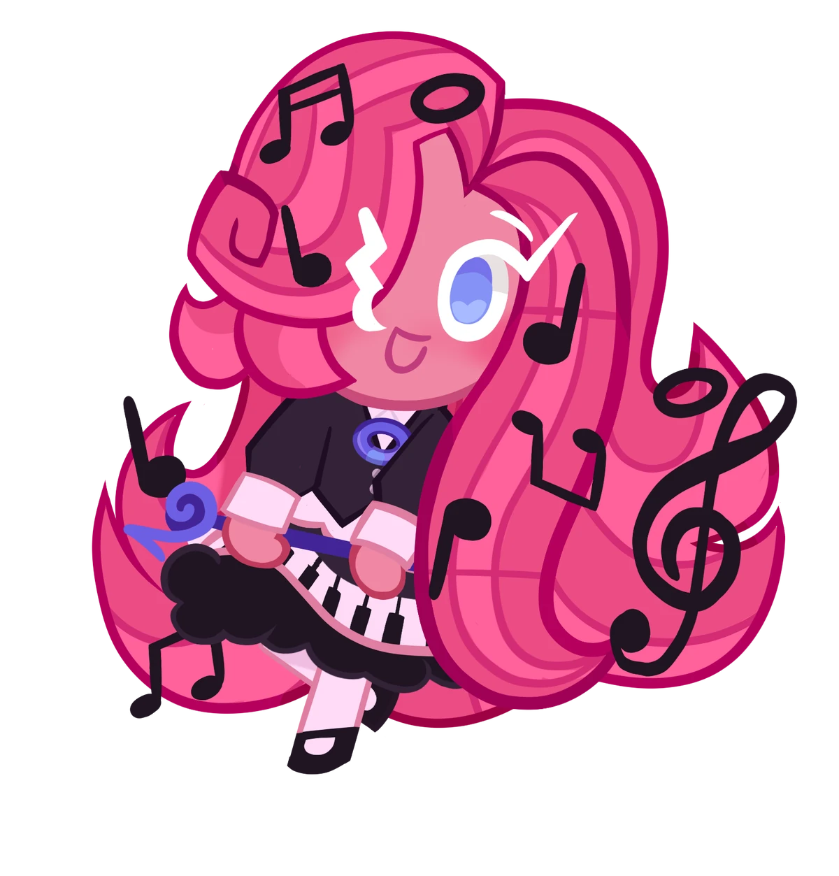 Treble Clef Cookie | Cookie Run: Kingdom OCs Wiki | Fandom
