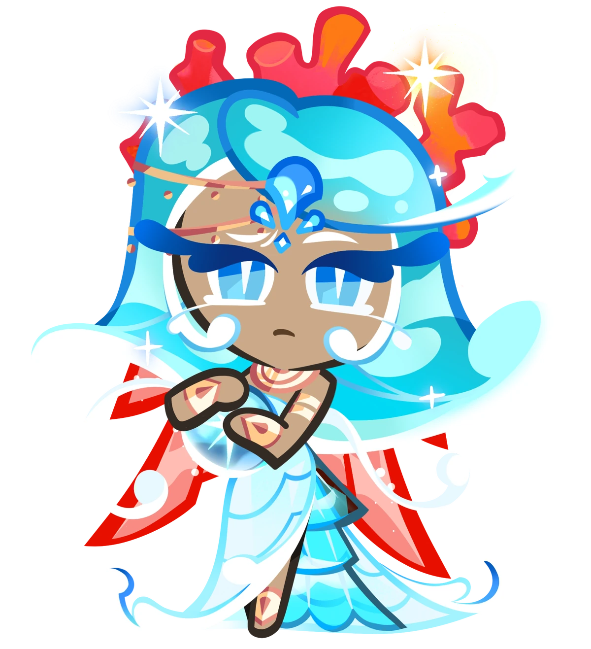 Aqua Syrup Cookie | Cookie Run: Kingdom OCs Wiki | Fandom