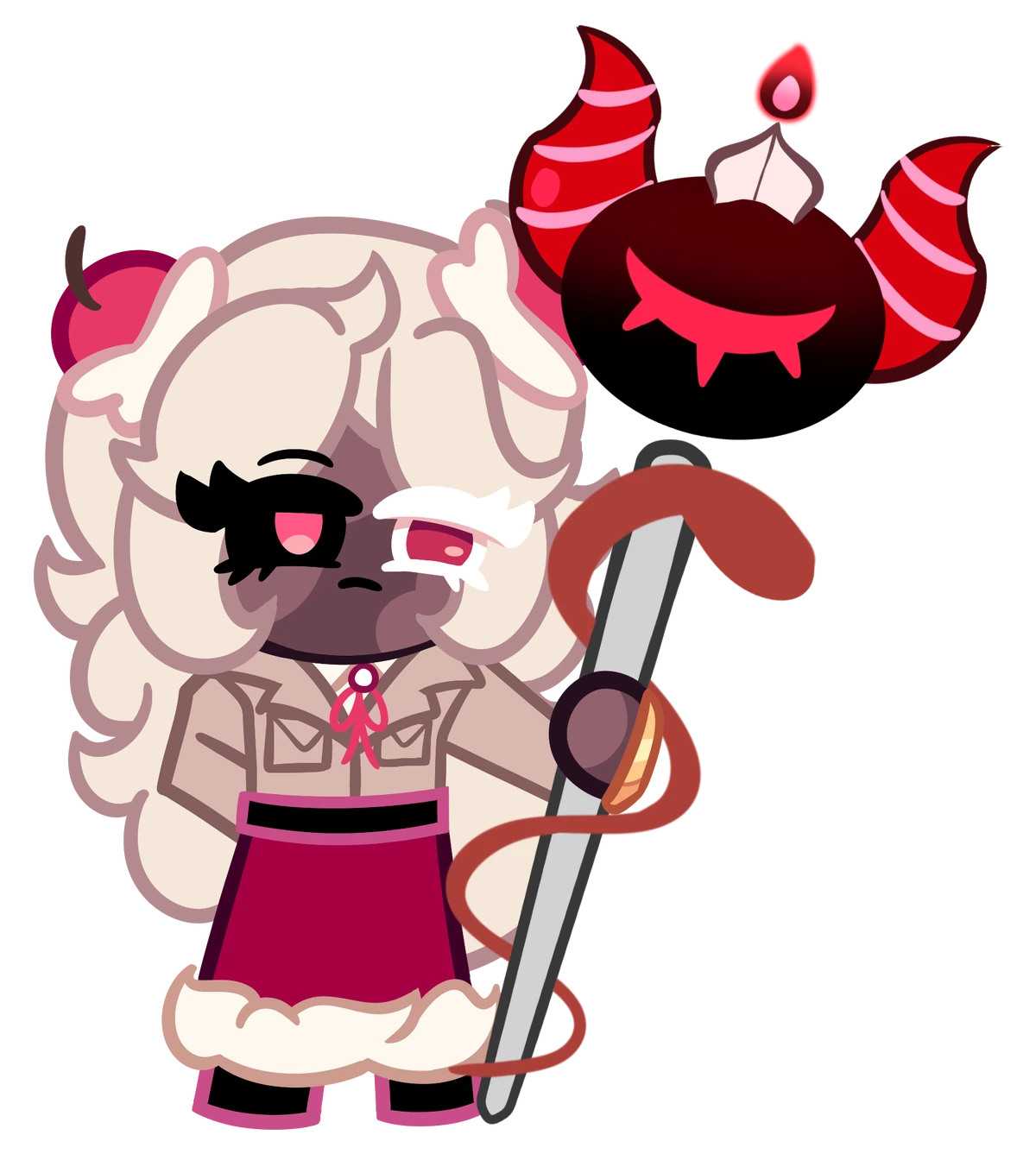 Choco Cherry Cookie | Cookie Run: Kingdom OCs Wiki | Fandom