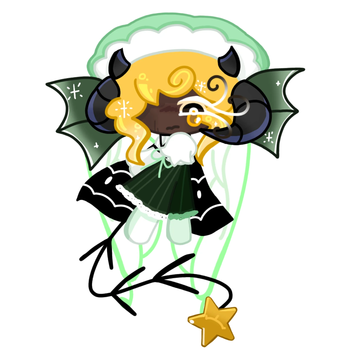 Inky Yolk Cookie | Cookie Run: Kingdom OCs Wiki | Fandom