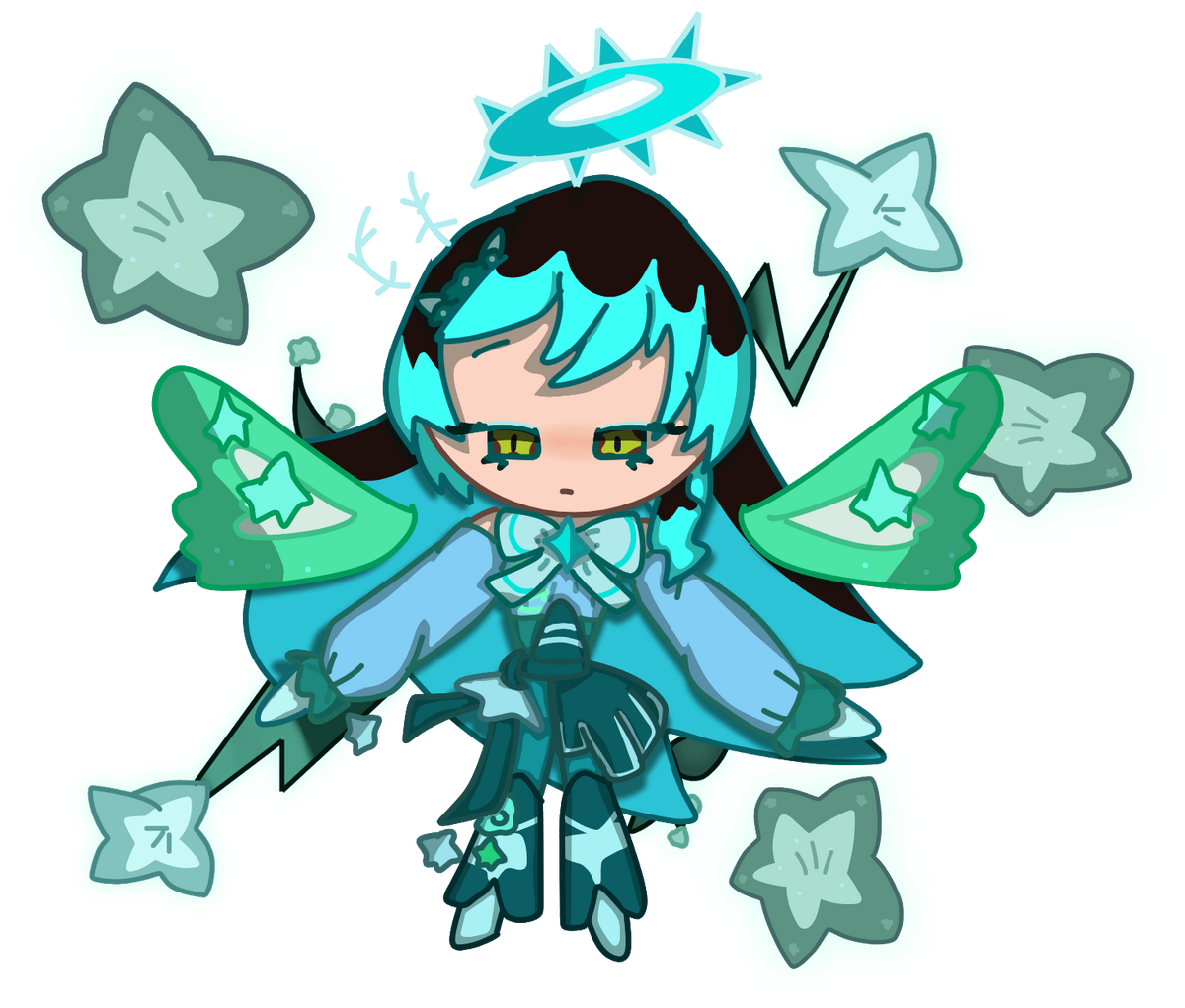 Cyan Flower Cookie Cookie Run Kingdom Ocs Wiki Fandom