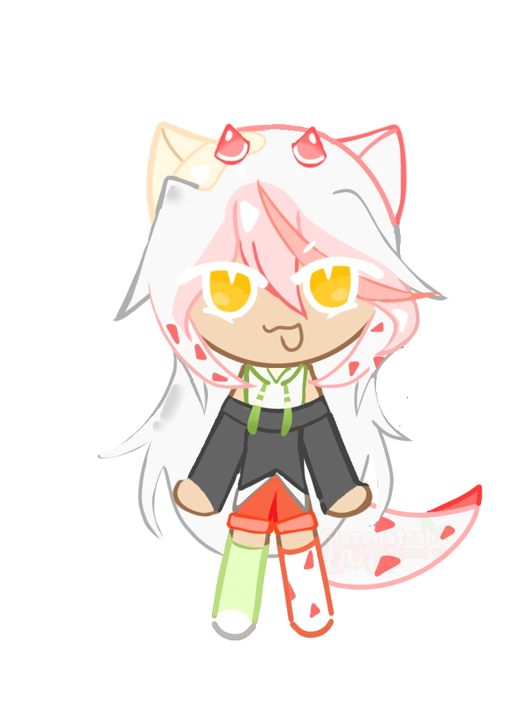 Chewy Strawberry Gummy Cookie's Gallery | Cookie Run: Kingdom OCs Wiki ...