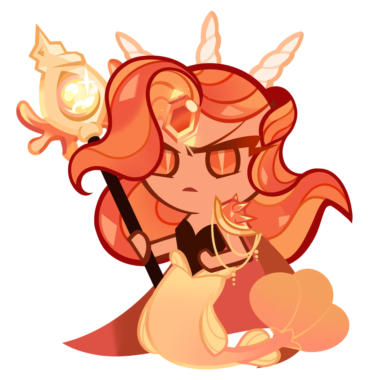Sunset Sapphire Cookie | Cookie Run: Kingdom OCs Wiki | Fandom