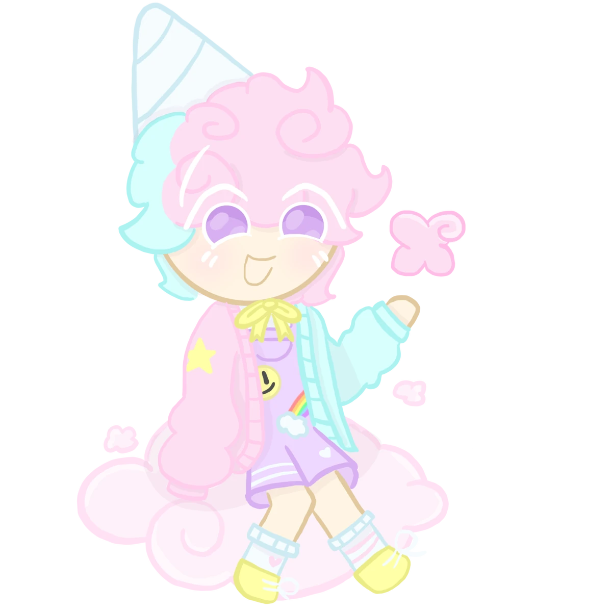 Cotton Candy Sugar Cookie | Cookie Run: Kingdom OCs Wiki | Fandom