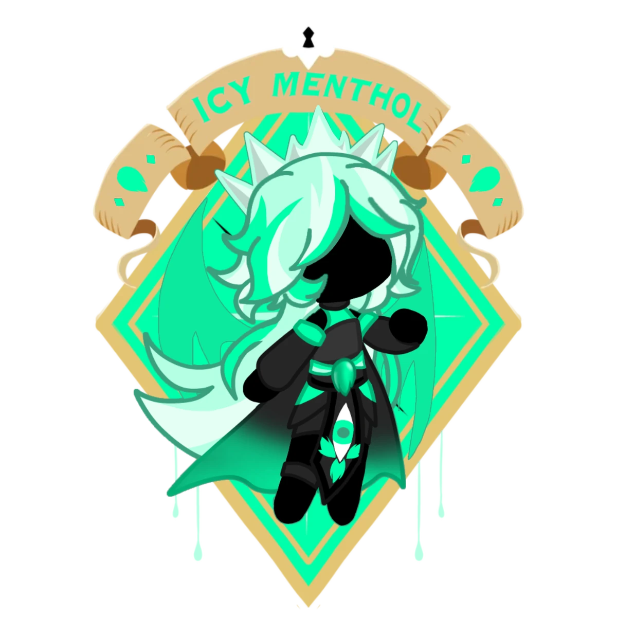 Icy Menthol Cookie | Cookie Run: Kingdom OCs Wiki | Fandom