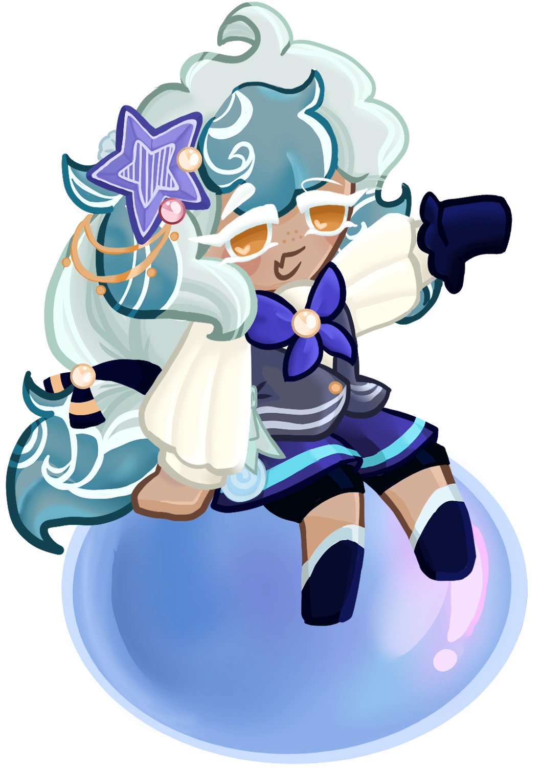 Sea Bubble Cookie | Cookie Run: Kingdom OCs Wiki | Fandom