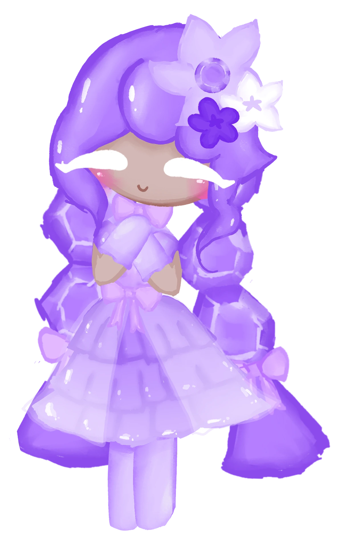 Amethyst Bloom Cookie | Cookie Run: Kingdom OCs Wiki | Fandom