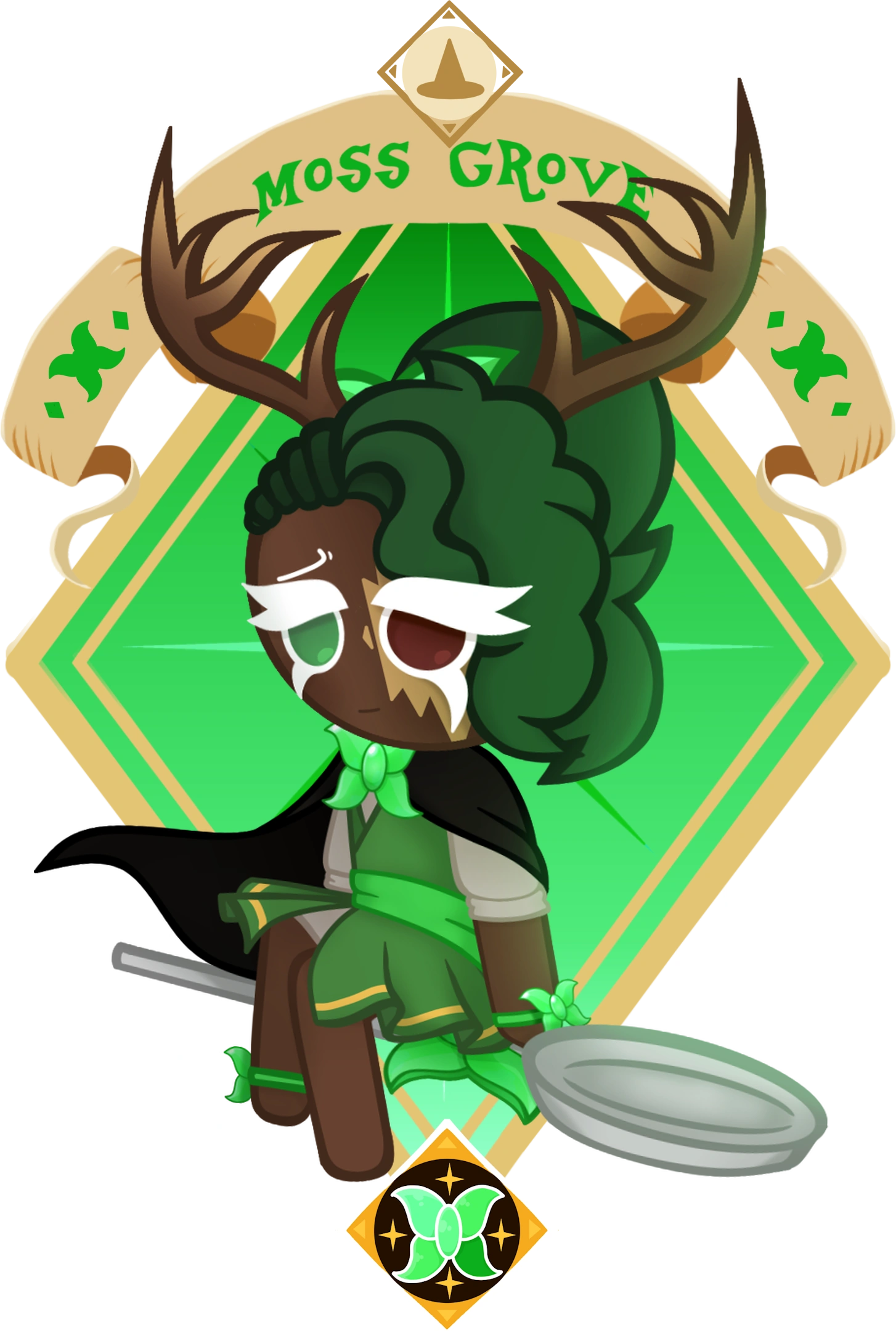 Moss Grove Cookie | Cookie Run: Kingdom OCs Wiki | Fandom