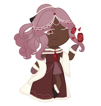 Ruby Chocolate Cookie | Cookie Run: Kingdom OCs Wiki | Fandom