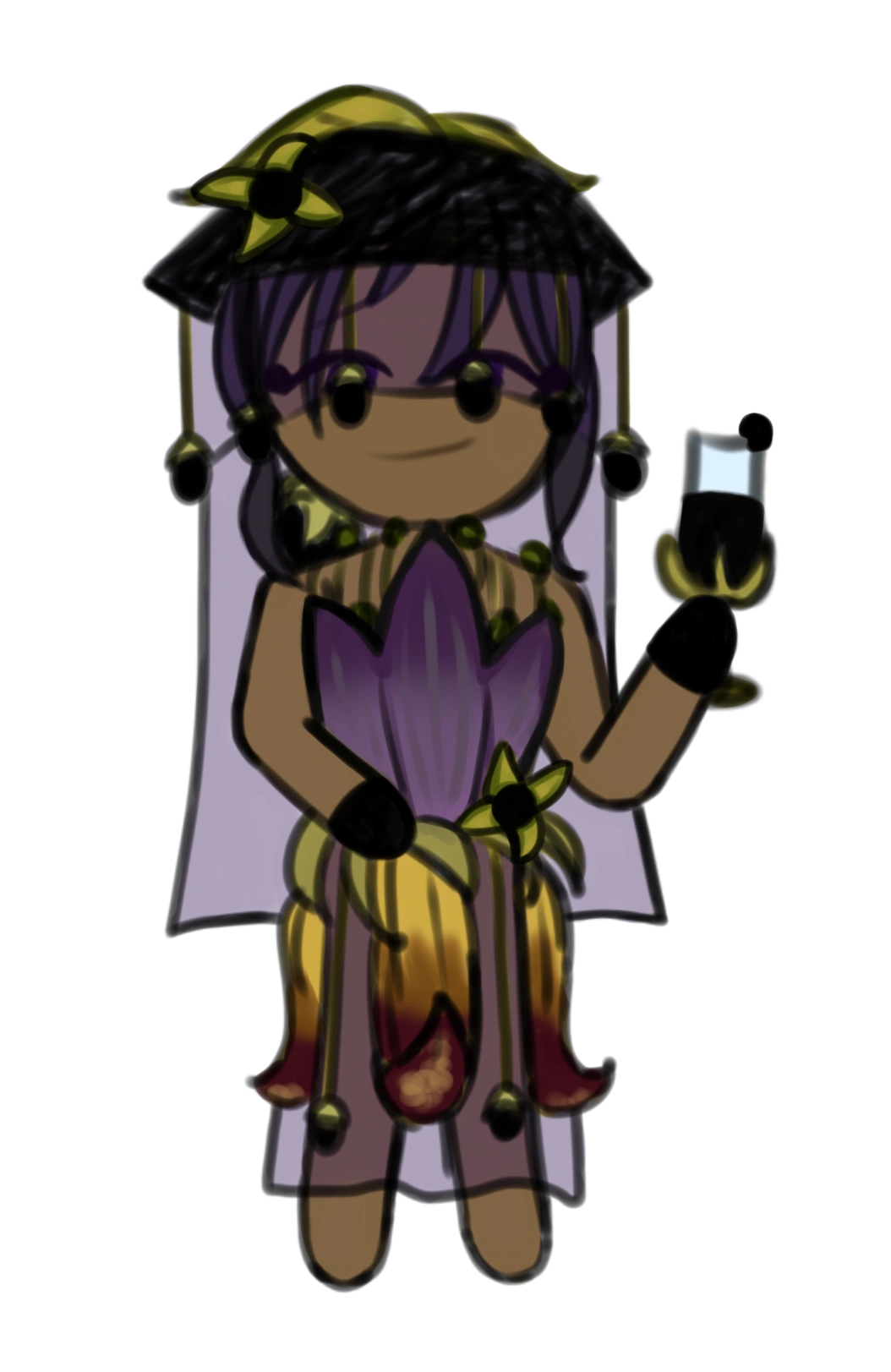 Deadly Nightshade Cookie | Cookie Run: Kingdom OCs Wiki | Fandom