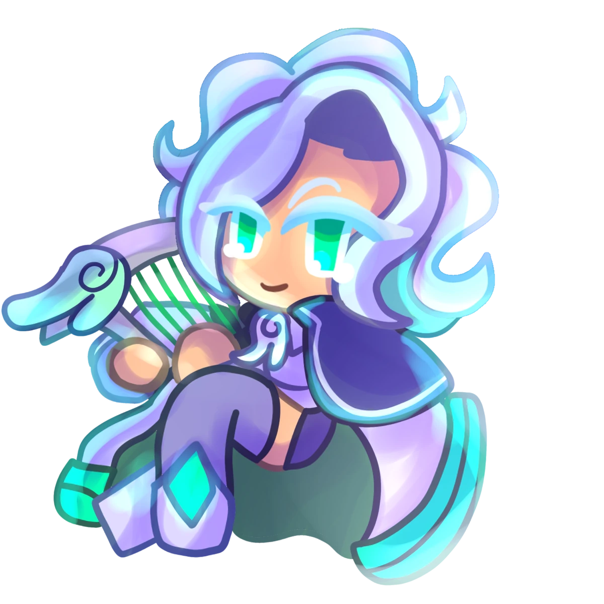 Harp Cookie's Gallery | Cookie Run: Kingdom OCs Wiki | Fandom