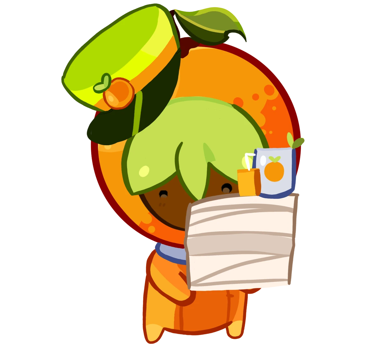 Big Fat Orange Cookie | Cookie Run: Kingdom OCs Wiki | Fandom
