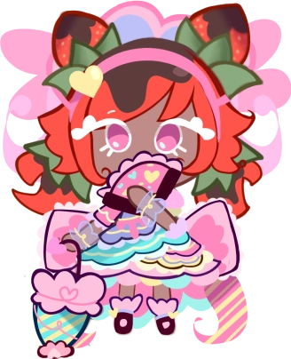Strawberry Choco Cookie's Costumes | Cookie Run: kingdom OCs Wiki | Fandom