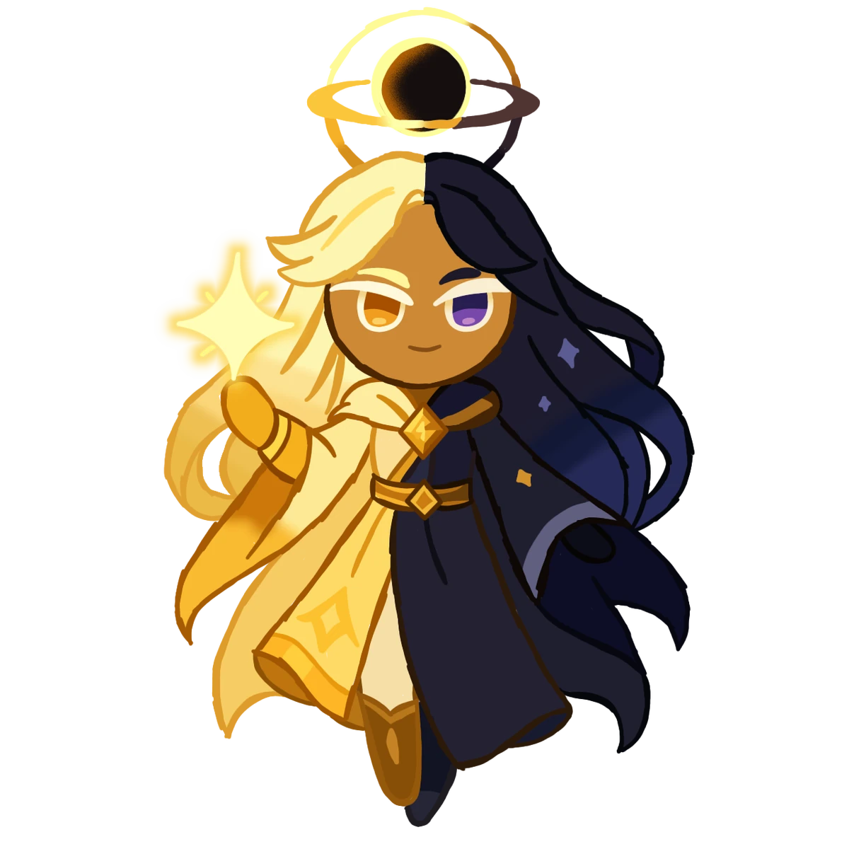 Eclipse Cookie (Mitsuki) | Cookie Run: Kingdom OCs Wiki | Fandom