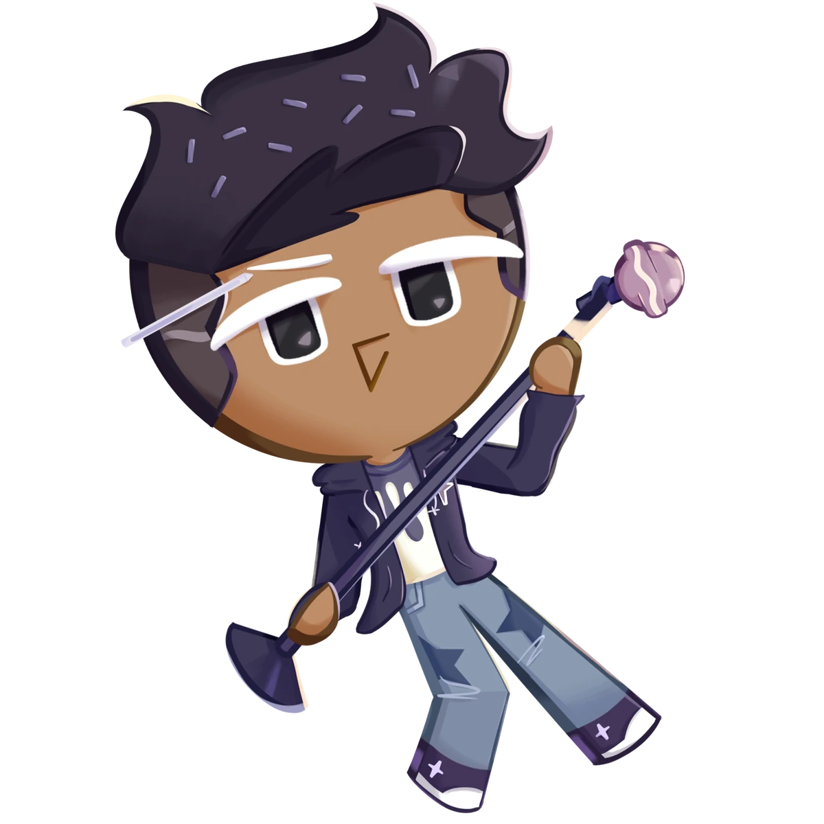 Ube Ice Cream Cookie's Gallery | Cookie Run: Kingdom OCs Wiki | Fandom