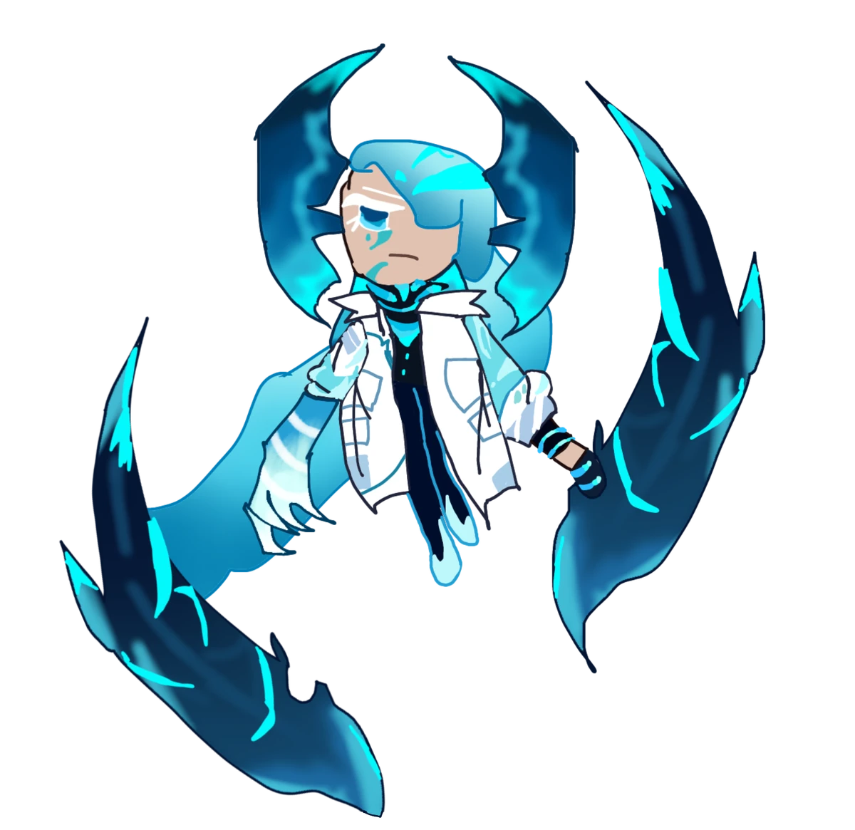 Blue Crystalline Cookie's Gallery | Cookie Run: Kingdom OCs Wiki | Fandom