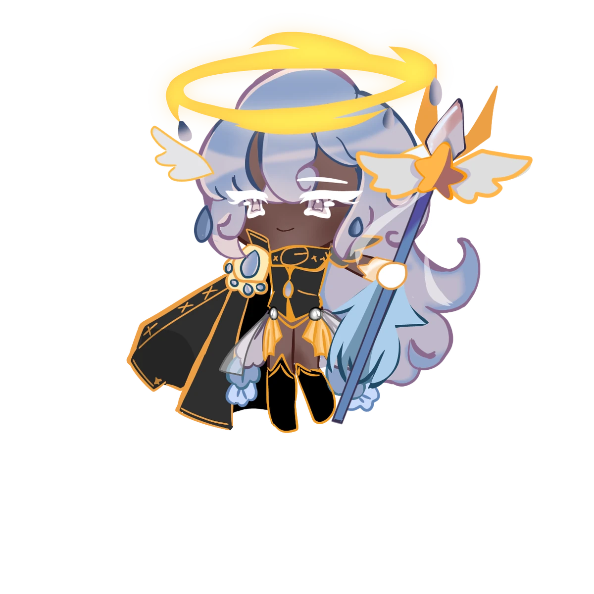 Blue Chalcedony Cookie | Cookie Run: Kingdom OCs Wiki | Fandom