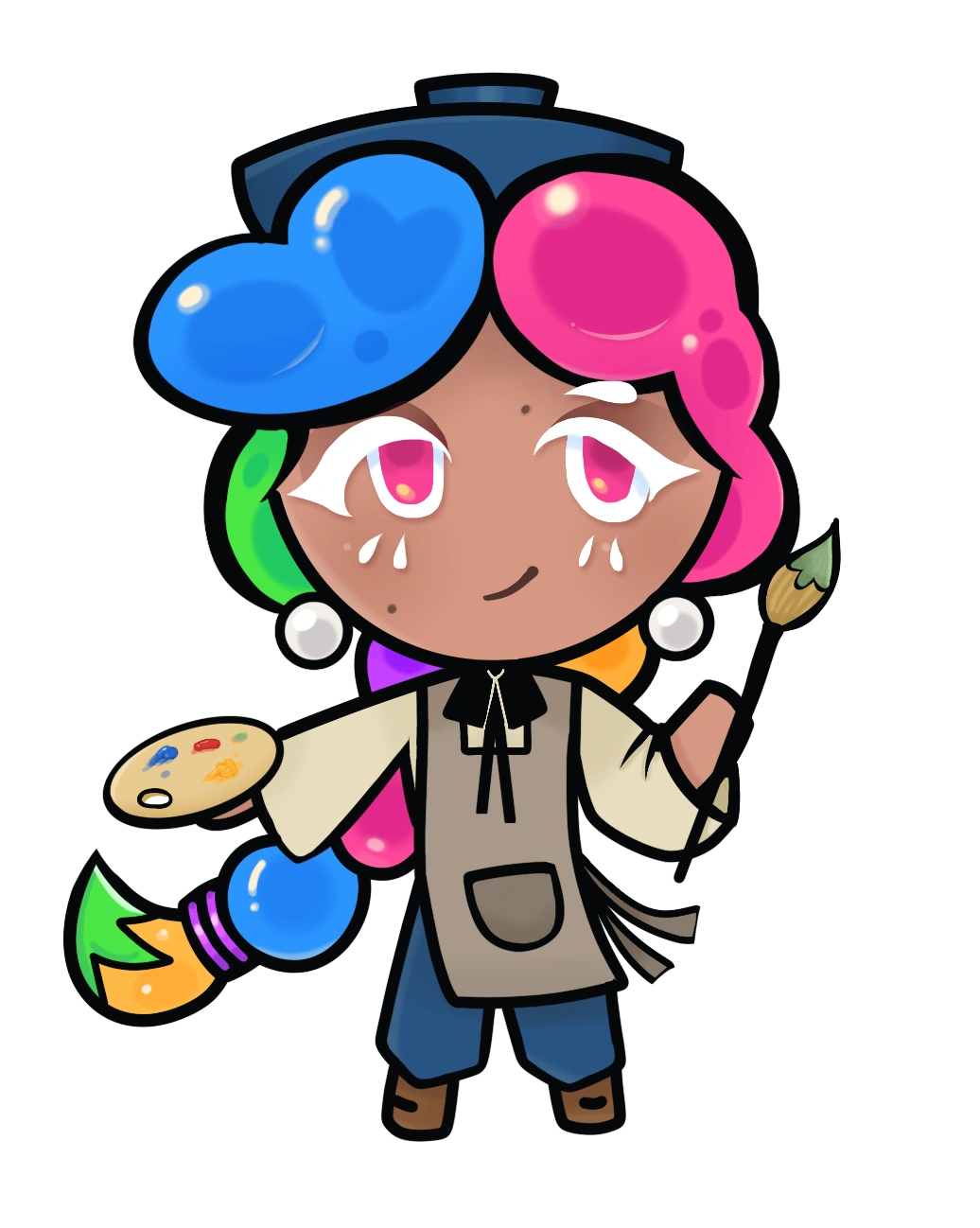 Gummy Paint Cookie | Cookie Run: Kingdom OCs Wiki | Fandom