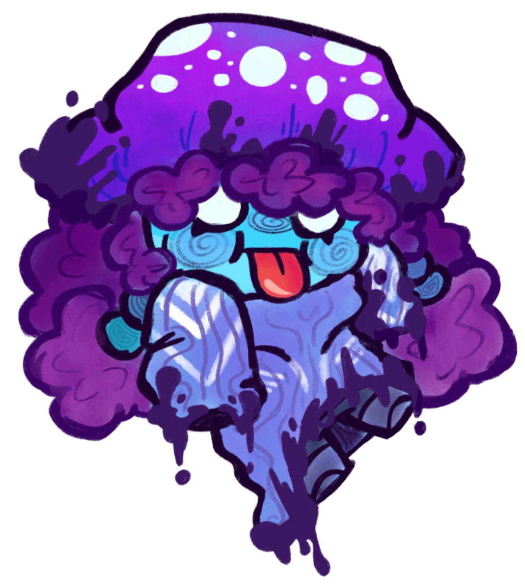 Shadow Shroom Cookie | Cookie Run: Kingdom OCs Wiki | Fandom