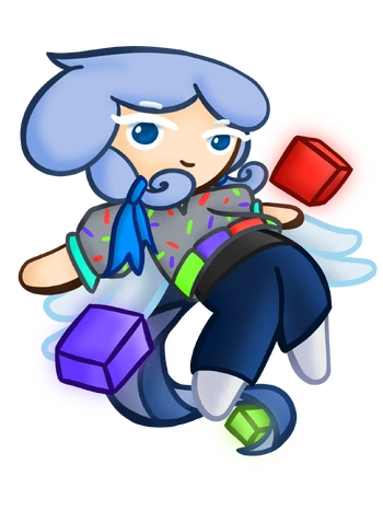 Cubic Sprinkle Cookie | Cookie Run: Kingdom OCs Wiki | Fandom