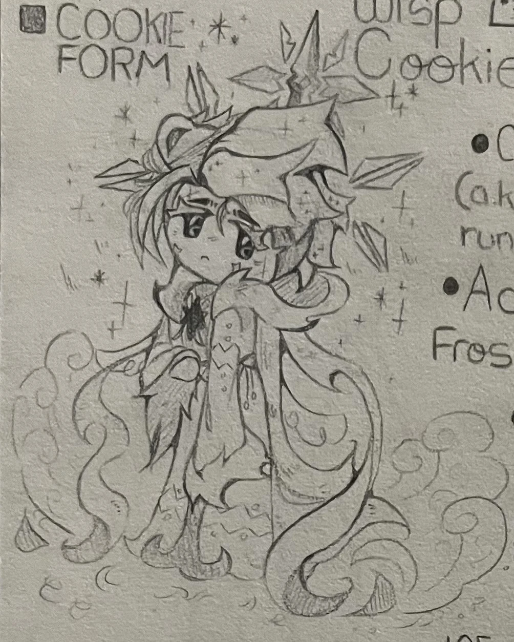 Ice Wisp Cookie | Cookie Run: Kingdom OCs Wiki | Fandom