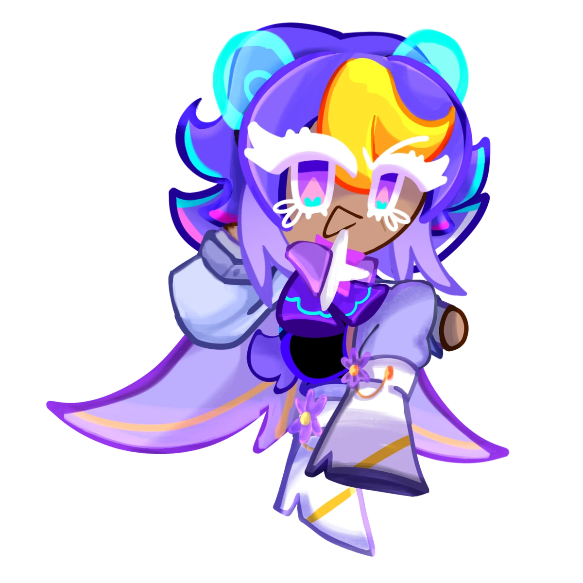 Alpine Aster Cookie | Cookie Run: Kingdom OCs Wiki | Fandom
