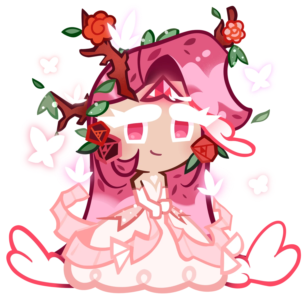 Rose Petal Water Cookie | Cookie Run: Kingdom OCs Wiki | Fandom