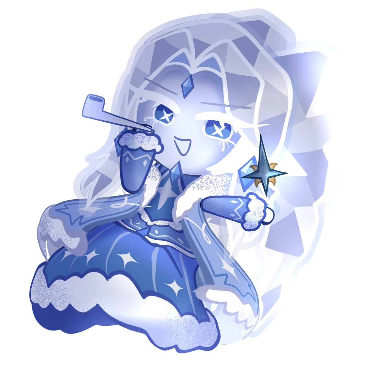 Verglas Diamond Cookie | Cookie Run: Kingdom OCs Wiki | Fandom