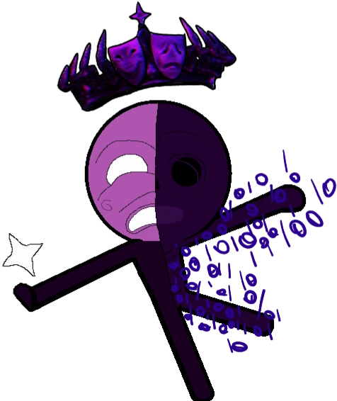 Purple Glitch Cookie | Cookie Run: Kingdom OCs Wiki | Fandom