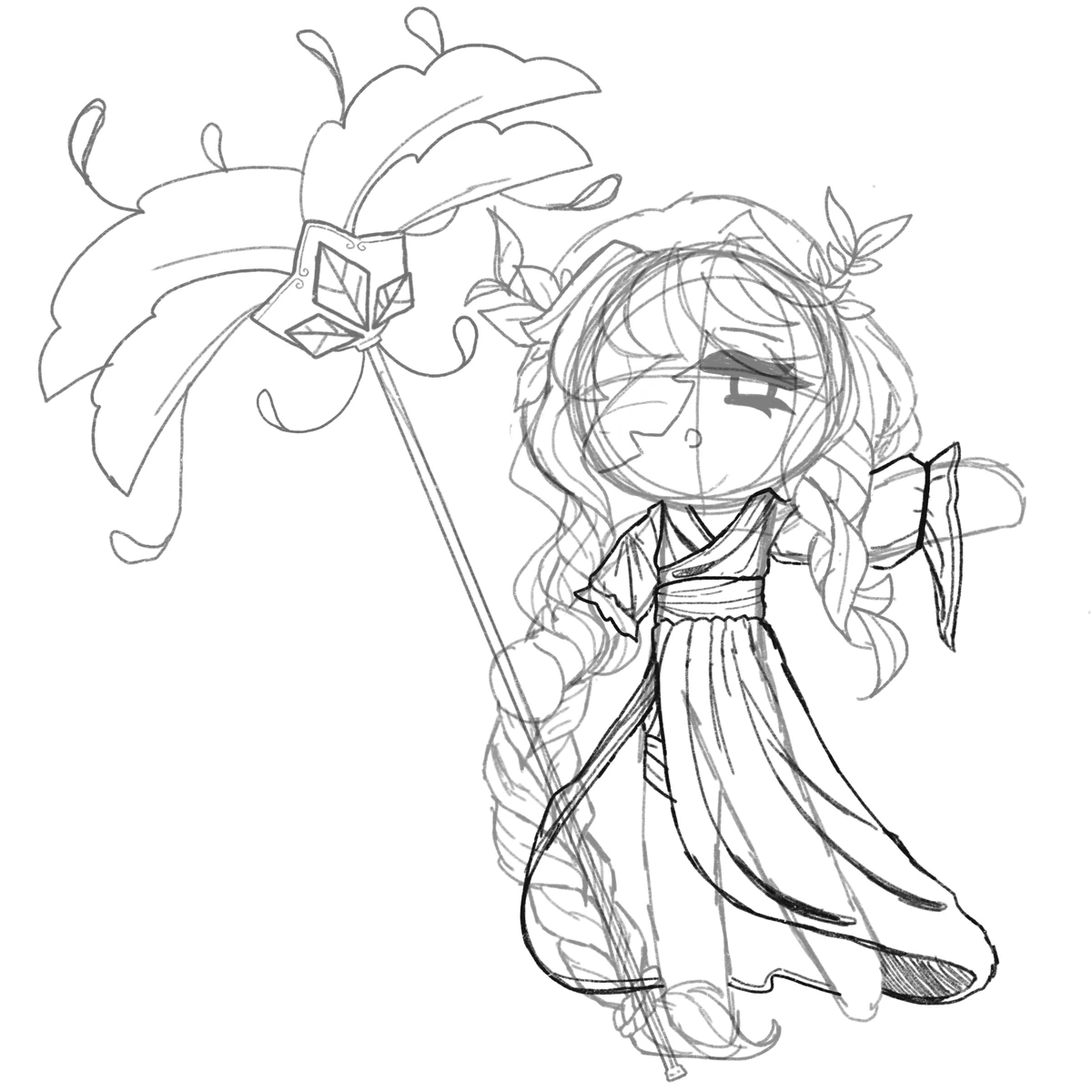 Funaria Moss Cookie's Costumes | Cookie Run: Kingdom OCs Wiki | Fandom