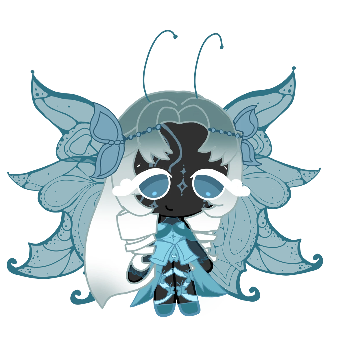 Kyanite Fae Cookie | Cookie Run: Kingdom OCs Wiki | Fandom