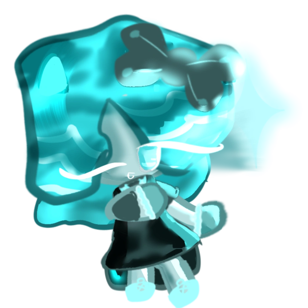 Cyan Tourmaline Cookie | Cookie Run: Kingdom OCs Wiki | Fandom