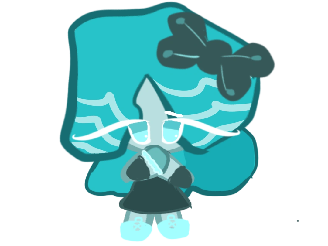 Cyan Tourmaline Cookie's Gallery | Cookie Run: Kingdom OCs Wiki | Fandom