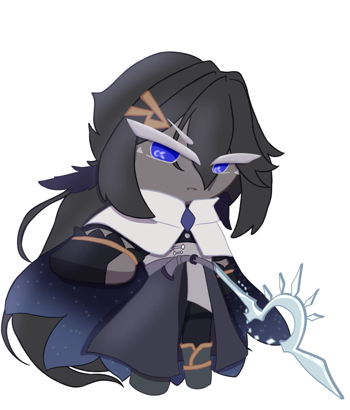 Lunar Raven Cookie (Liluthia) | Cookie Run: Kingdom OCs Wiki | Fandom
