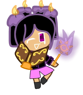 Black Candle Cookie | Cookie Run: Kingdom OCs Wiki | Fandom