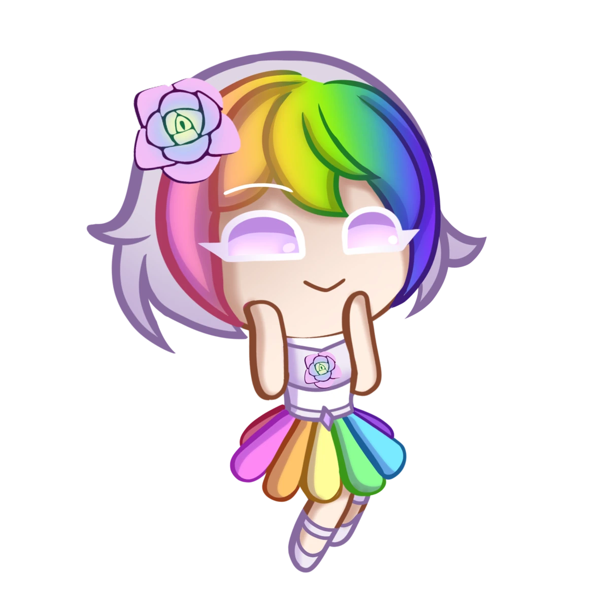 Rainbow Petal Cookie | Cookie Run: Kingdom OCs Wiki | Fandom