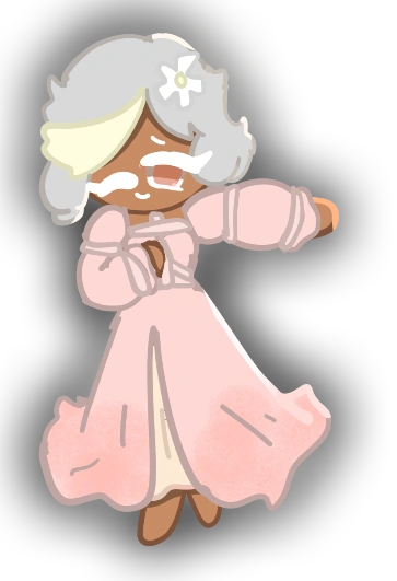 White Periwinkle Cookie | Cookie Run: Kingdom OCs Wiki | Fandom