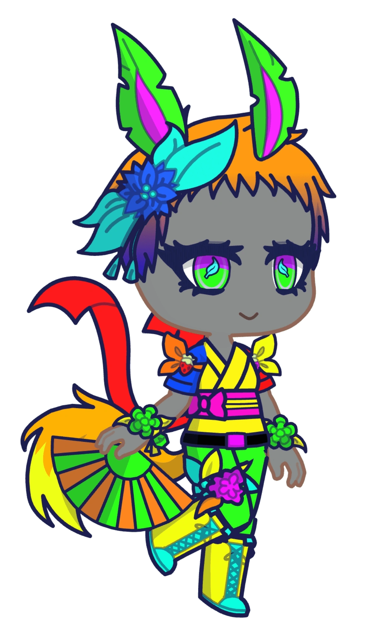 Flower Fox Cookie | Cookie Run: Kingdom OCs Wiki | Fandom