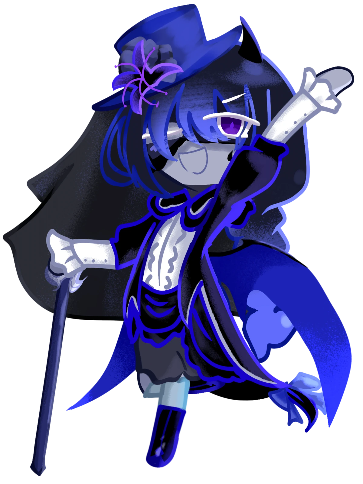 Mourning Lily Cookie🎩 | Cookie Run: Kingdom OCs Wiki | Fandom