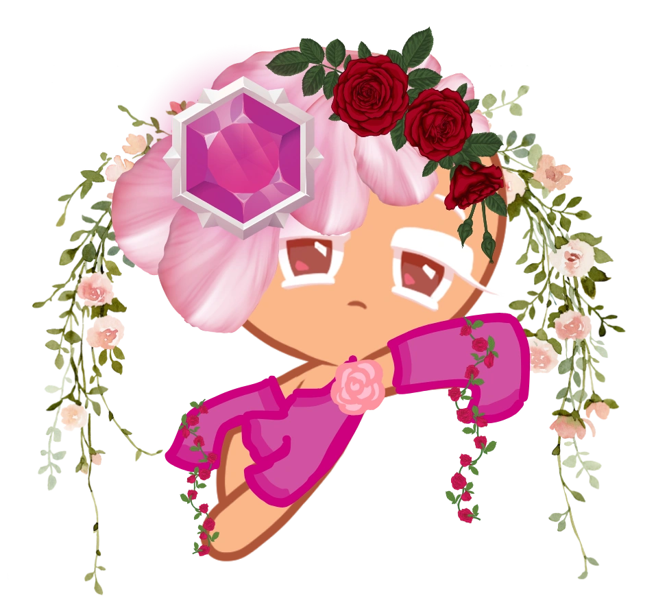 Rose Petal Cookie (Ancient) | Cookie Run: Kingdom OCs Wiki | Fandom