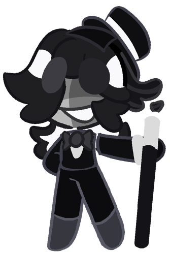 Monochrome-Toffee Orca Cookie | Cookie Run: Kingdom OCs Wiki | Fandom