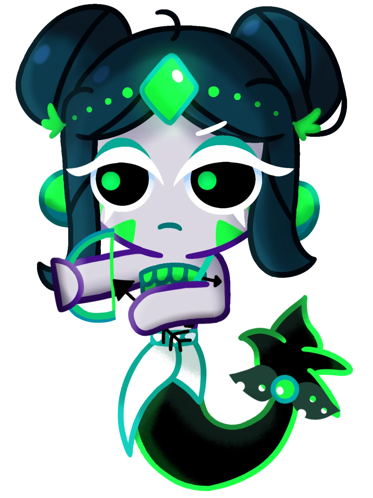 Uranium Shard Cookie | Cookie Run: Kingdom OCs Wiki | Fandom