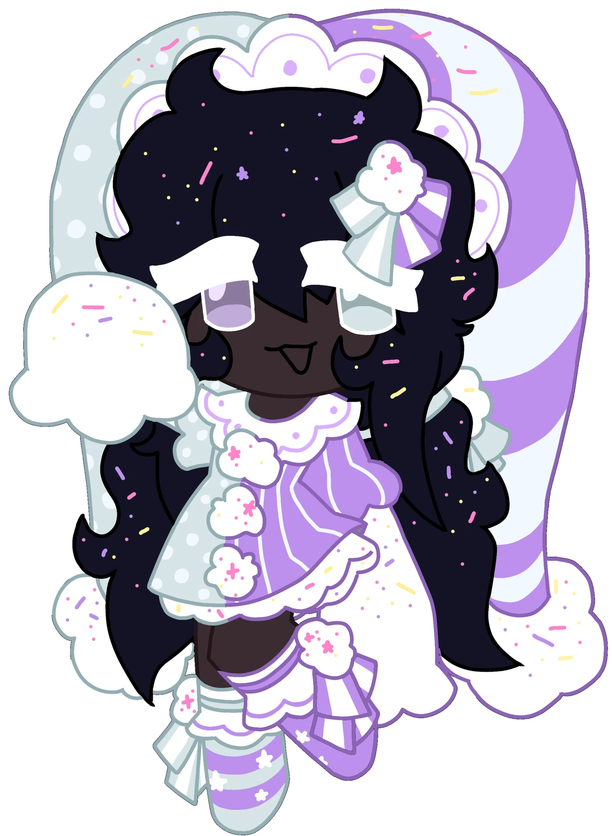Confetti Chocolate Cookie | Cookie Run: Kingdom OCs Wiki | Fandom
