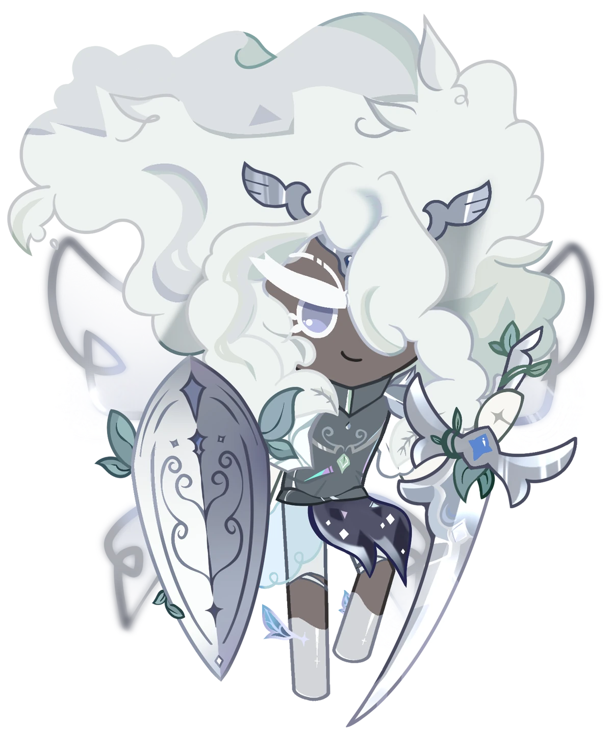 Platinum Leaf Cookie | Cookie Run: Kingdom OCs Wiki | Fandom