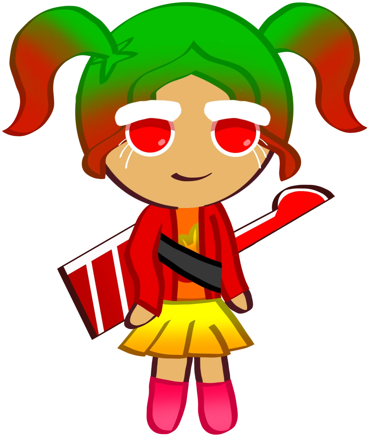 Pyro Strawberry Cookie | Cookie Run: Kingdom OCs Wiki | Fandom