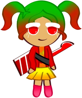 Pyro Strawberry Cookie | Cookie Run: Kingdom OCs Wiki | Fandom